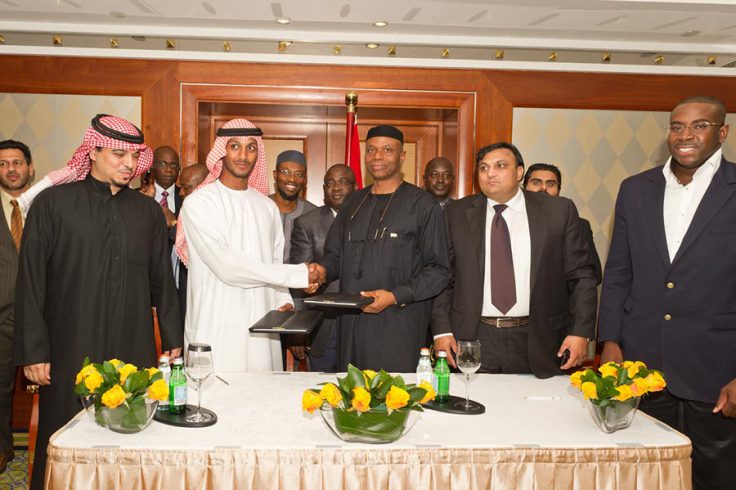 His Highness Sheikh Butti hosts Ondo Governor – Alpha Group of ...